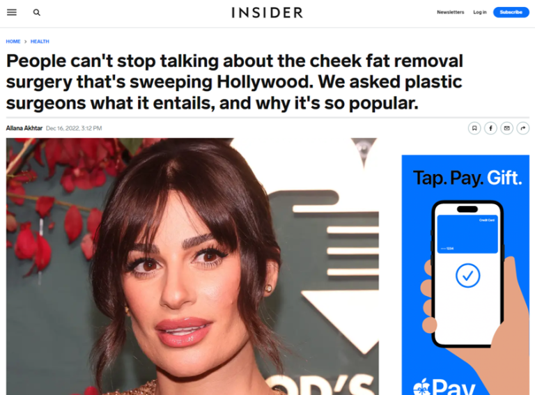 People can’t stop talking about the cheek fat removal surgery that’s ...